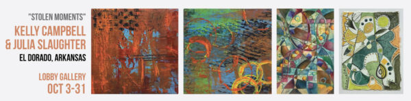 Local Artists Kelly Campbell & Julia Slaughter exhibit “Stolen Moments ...