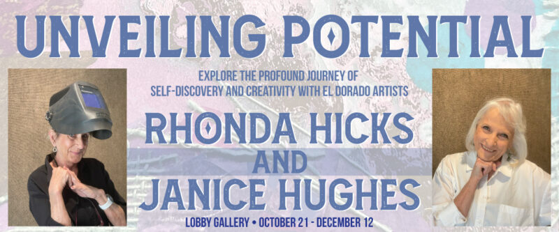 Rhonda Hicks and Janice Hughes in the Lobby Gallery “Unveiling ...