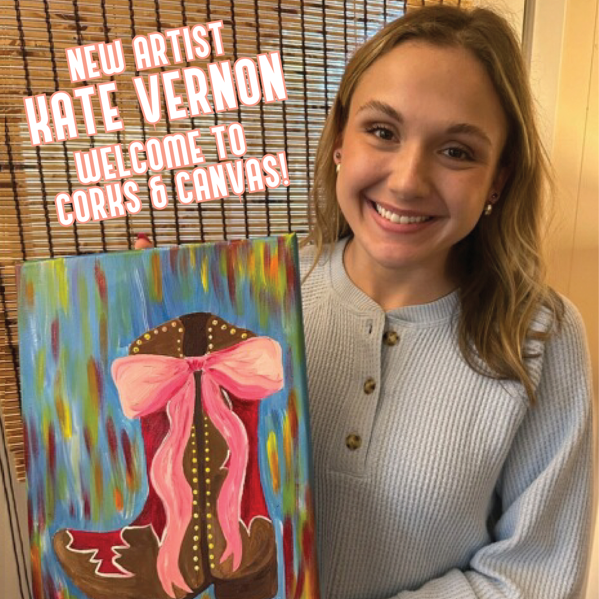 “Boots and Bows” Join Local Artist Kate Vernon to Kick Off the New Year ...