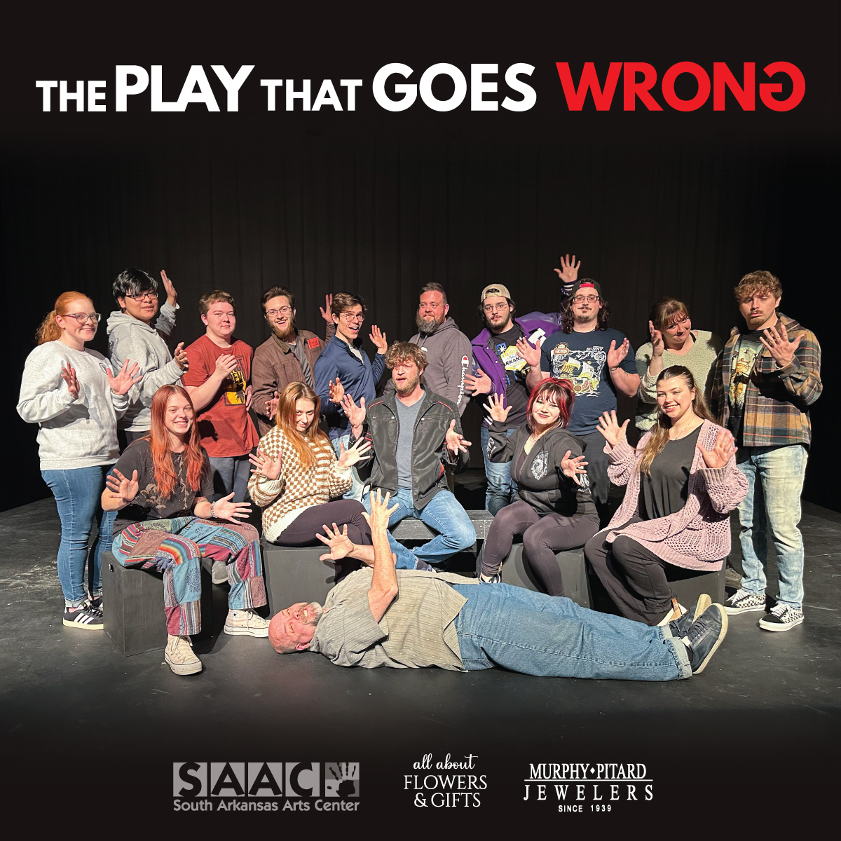 Please welcome the CAST of “The Play That Goes Wrong” • But Where’s our ...