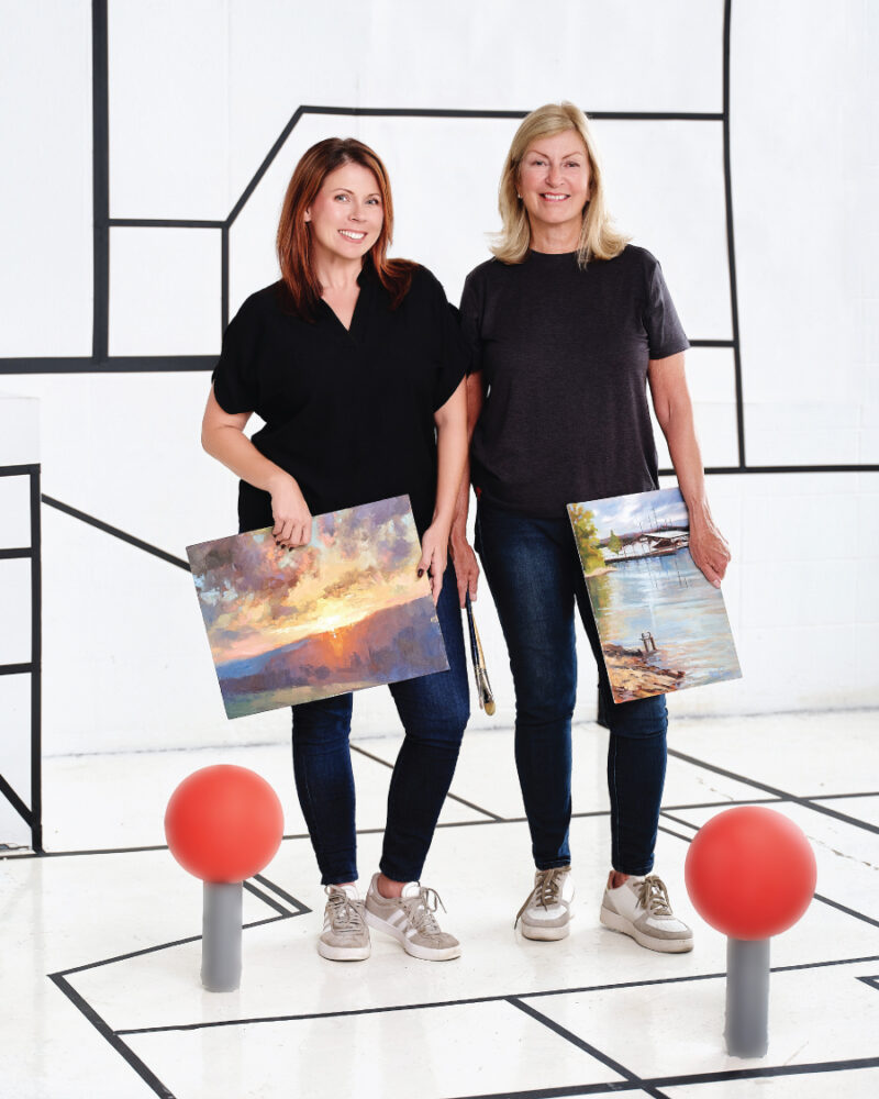 Little Rock Painters April Burris and Holly Tilley Bring “Coordinates ...